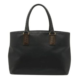 Bottega Veneta unisex, Pre-owned, Noir, Taille: ONE Size Sac fourre-tout en plastique Pre-owned