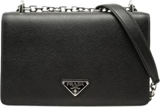 Prada Sac bandouli&egrave;re Pre-owned - Femme - Pre-owned - Noir - Taille: ONE Size