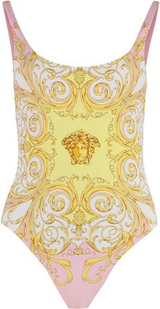 Versace Femme, Maillots de bain, Multicolore, Taille: 42 FR Maillot de bain une pi&egrave;ce imprim&eacute;