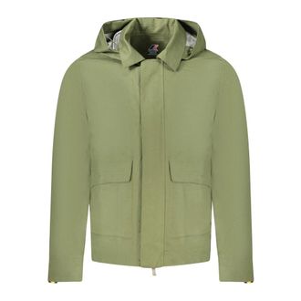 K-Way Homme, Sport, Vert, Taille: M Kaya Linen Blend Jacket