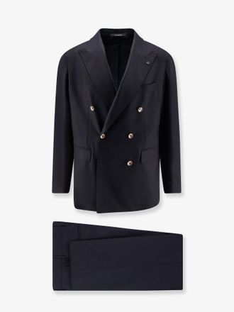 Tagliatore Double-breasted stretch virgin wool suit - TAGLIATORE - gender_Man