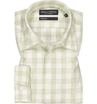 Marc O'Polo Herren Hemd gr&uuml;n