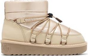 D.Franklin Bottes Femme Matelass&eacute;es Avec Int&eacute;rieur En Fourrure Nordic Grip Beige - Bottes pour Femme - Mode d&eacute;contract&eacute;e - Taille (39) - Mod&egrave;le nordic