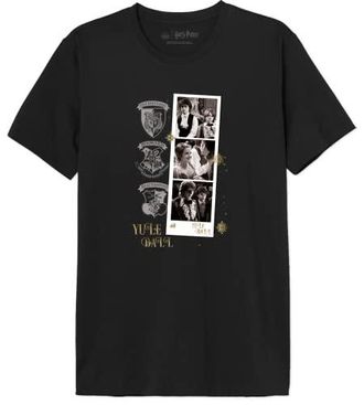 Harry Potter MEHAPOMTS415 T-Shirt, Noir, L Homme