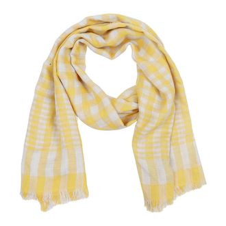 Faliero Sarti Luxuri&ouml;se Modal-Polyester-Schal Kollektion - - Accessories - Damen - Gelb - ONE SIZE