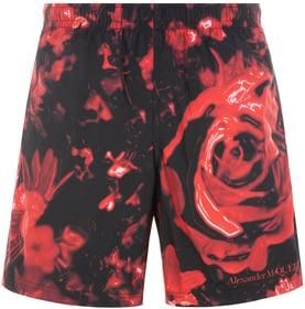 Alexander McQueen Short de bain imprim&eacute;