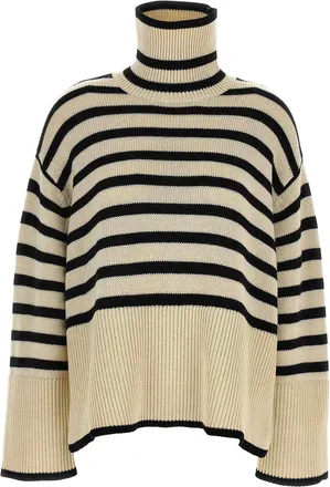 Toteme Pull Col Rond - Blanc