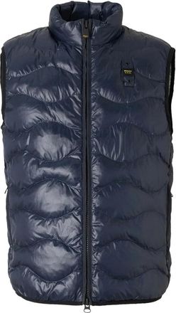 Blauer Homme, Vestes, Bleu, Taille: L Danny Quilted Gilet