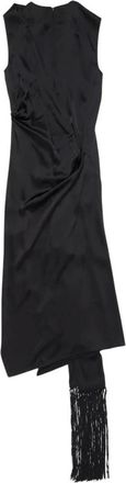 Acne Studios Femme, Robes, Noir, Taille: 44 FR Robe Noire avec Elastan