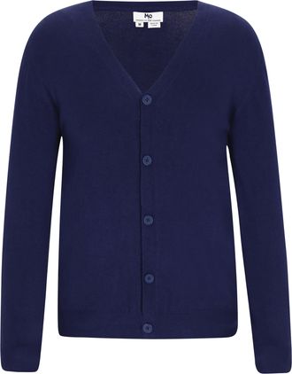 Mymo Strickjacke M&auml;nner Marine