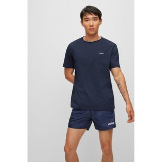HUGO BOSS Dero222 Logo T-Shirt, Blau