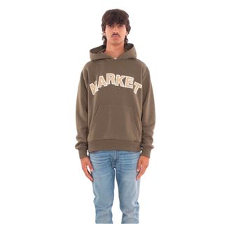 Market Mushrooms Hoodie - - Sweatshirts & Hoodies - Herren - Gr&uuml;n - S
