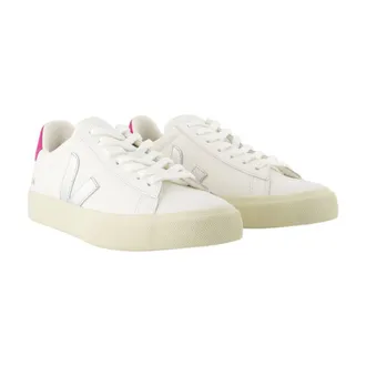 Veja Womens Campo Sneaker White Calfskin