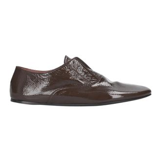 Premiata Mocassins en cuir verni - Femme - Chaussures - Brun - Taille: 41 EU