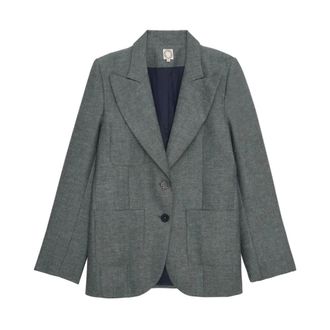 Ines De La Fressange Femme, Vestes, Gris, Taille: 36 FR Thadee Jacket