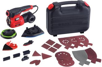 Black+Decker Black&decker - black+decker KA280K Autoselect 4-in-1 Multischleifer Schleifer 220 w im Koffer