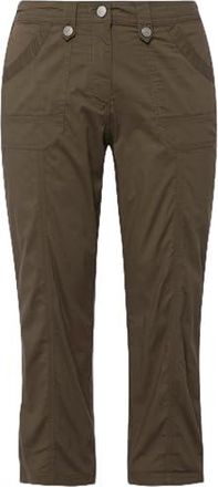 Ulla Popken Femme Große Größen Cargohose Mit Krempelbein Pantalon Not Applicable, Olive, 48