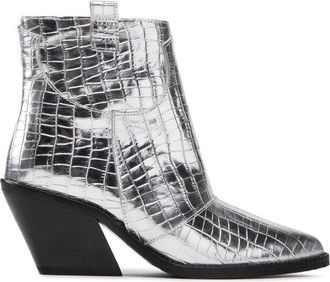 Rage Age Cowboystiefel RA-08-06-000381 Silberfarben