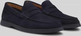 HUGO BOSS Loafer aus Rindvelours