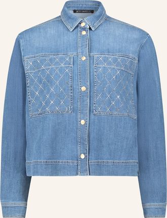 Betty Barclay Jeansbluse Mit Schmucksteinen blau