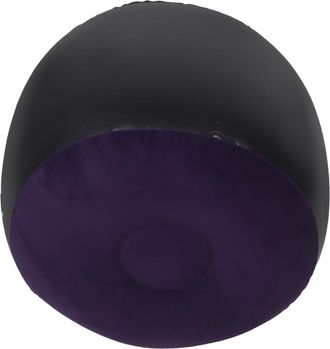 Supvox Aufblasbarer Faltbarer Outdoor Fußhocker Runde Camping Sitzkissen Tragbares Bequemes Aufblasbares Sitzpolster für Wandern Picknick Festivals Vielseiti