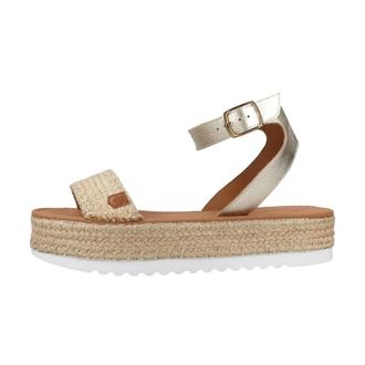 POPA Femme, Chaussures, Jaune, Taille: 39 EU Kalamis Flat Sandal