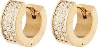 Guess Ohrringe PAVE MINI HUGGIES