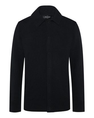 Gran Sasso Softes Overshirt aus Baumwolle mit Kaschmiranteil in