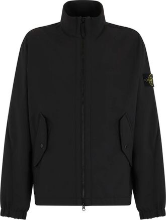 Stone Island Homme, Vestes, Noir, Taille: XL Light Soft Shell-R Jacket
