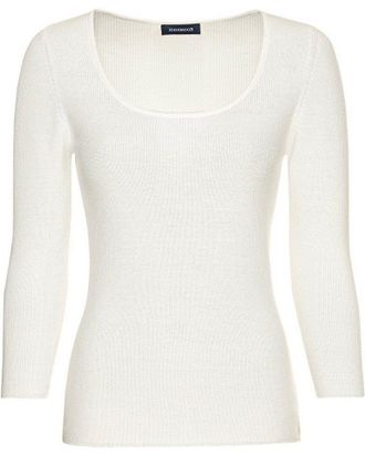 Highmoor Langarmshirt Rippenstrick Shirt