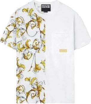 Versace TShirt MC coton logo impression - Versace Jeans