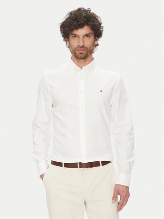 Tommy Hilfiger Hemd MW0MW38556 Weiß Slim Fit