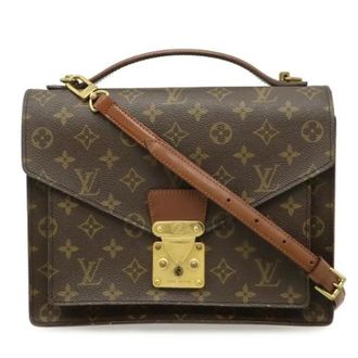 Louis Vuitton Pre-owned Monogram 2way Bag - - Pre-owned - Damen - Braun - ONE SIZE