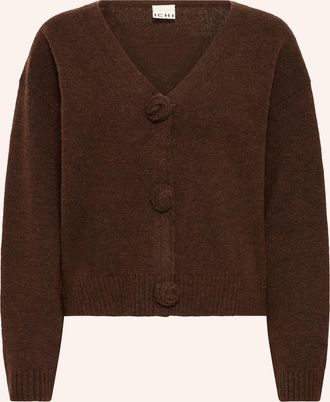 Ichi Strickjacke Ihpovoke braun