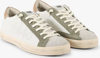 P448 Baskets &agrave; empi&egrave;cements en daim