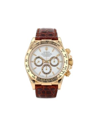 Rolex montre Daytona Automatique 39 mm (1997) - Blanc