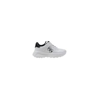 Guess Wei&szlig;e Polyethylen Stylische Sneakers - - Shoes - Damen - Wei&szlig; - 36 EU