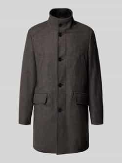 Daniel Hechter Regular Fit Kurzmantel mit Stehkragen