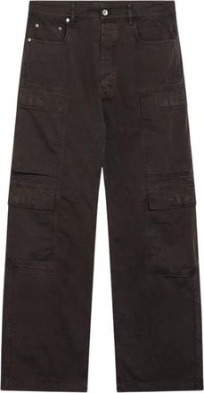 Rick Owens Jean Cargo Double - Homme - Pantalons - Brun - Taille: W30