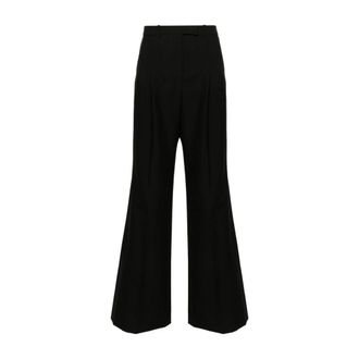 Givenchy Gestreifte Weite Hosen - - Trousers - Damen - Schwarzk - M
