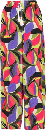 Izia Hose Frauen violett mehrfarbig