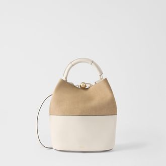 Furla Sfera Beuteltasche S Panna Wei&szlig; Damen