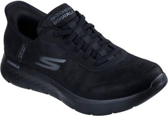 Skechers Herren Hands Free Slip-Ins: Go Walk Flex-Smooth Motion Sneaker, Schwarz/Schwarz, 49.5 EU
