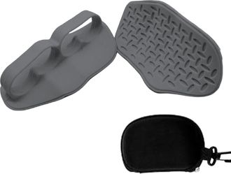 Generico Gewichtsmanschetten - Fitnessstudios mit Handgriffen | Fitness-Pads aus Silikon | Gymnastik | Handschlaufe f&uuml;r Kreuzgewicht | Handschutz