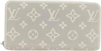 Louis Vuitton Portefeuille Long Pre-owned (Bi-pli) - Femme - Pre-owned - Beige - Taille: ONE Size
