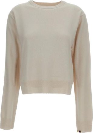 Extreme Cashmere Femme, Pulls, Blanc, Taille: ONE Size Pull ras du cou classique