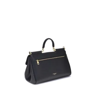 Dolce & Gabbana My Sicily Top Handle Bag - Black