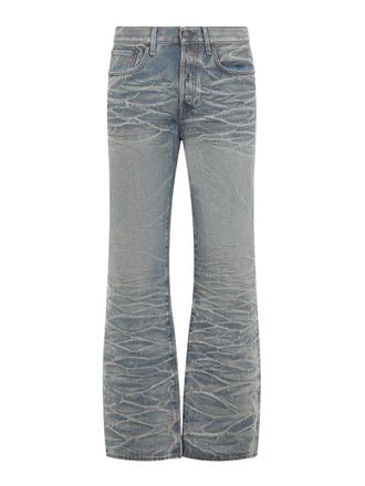 Acne Studios Jean &Eacute;vas&eacute; - Fonc&eacute; D&eacute;lav&eacute;