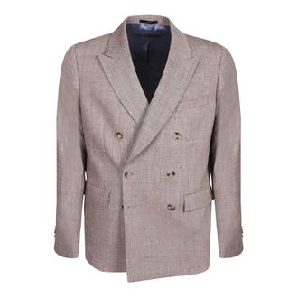 Paul Smith Homme, Costumes, Beige, Taille: XL Blazer Crois&eacute;