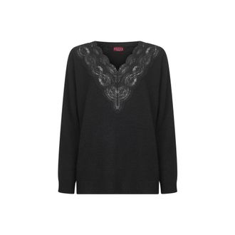 Gucci Damen, Strickwaren, Schwarzk, SGr&ouml;&szlig;e